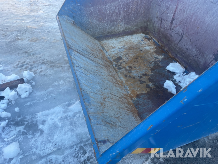 Containerskopa Dinacon 3m3, Borlänge, Klaravik auktioner