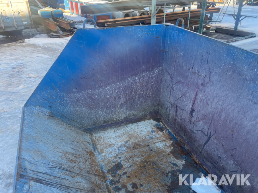 Containerskopa Dinacon 3m3, Borlänge, Klaravik auktioner