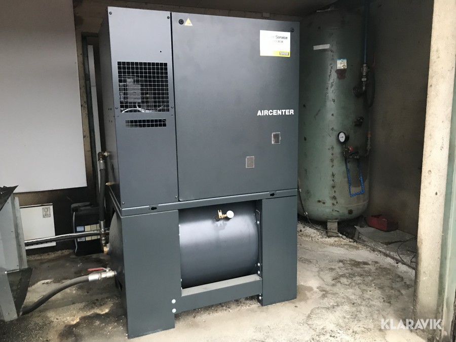 Kompressor Kaeser ABT25 SK22 och kyltork med tank