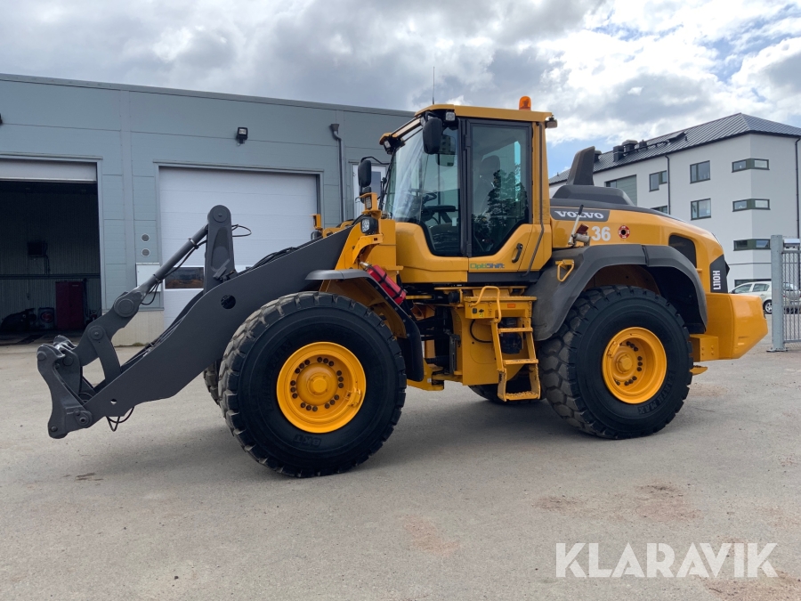 Hjullastare Volvo L110H, Kalmar, Klaravik auktioner