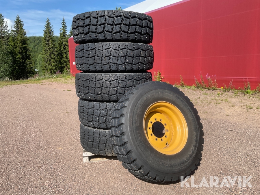 Däck med fälg Maxam Snow xtra 17.5R25, Malung-Sälen, Klaravi