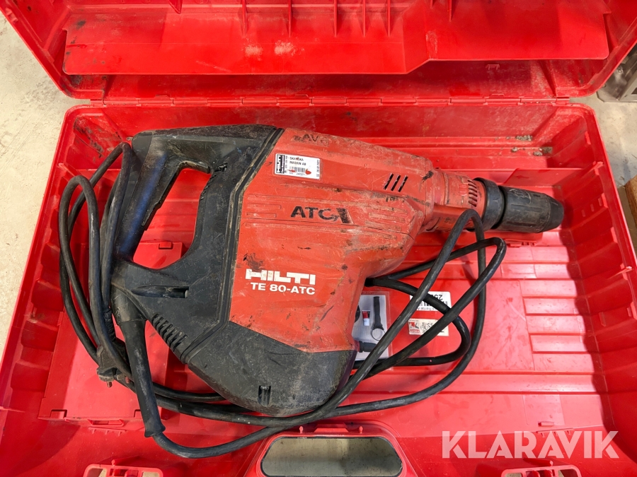 Kombihammare Hilti TE 80 - ATC , Södertälje, Klaravik auktio