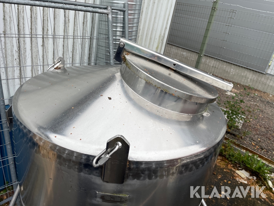 Rostfri tank LM-75-D, Karlstad, Klaravik auktioner