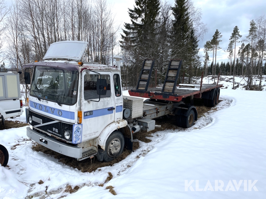 A-Traktor Volvo F613 4X2, Strömsund, Klaravik auktioner