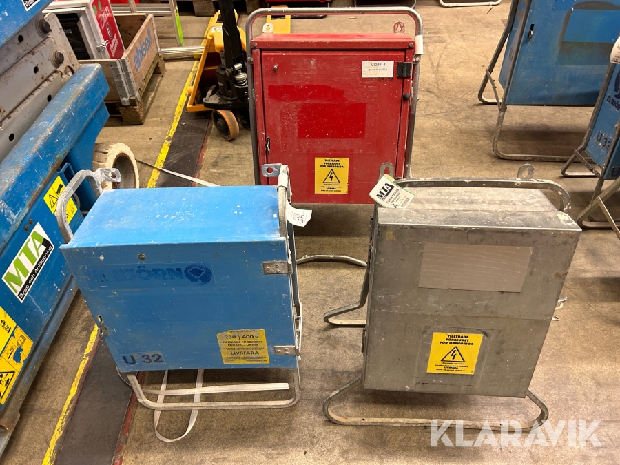 Undercentral 3 st Elbjörn / Malmberg U 32 / UC 16A /, Helsin