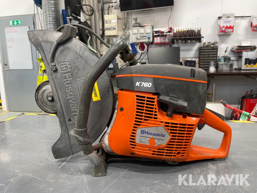 Kapmaskin Husqvarna K760, Svalöv, Klaravik auktioner