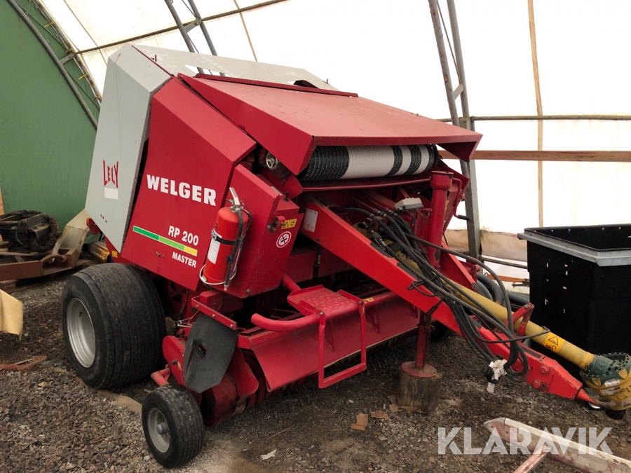 Rundbalspress Welger RP200