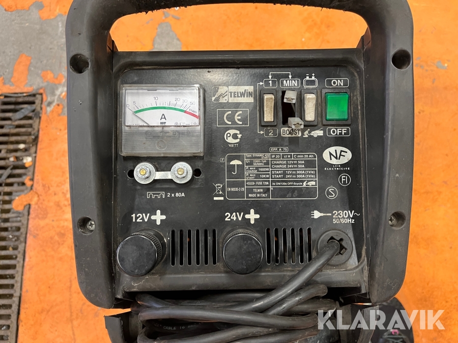 Starthjälp batteriladdare Telwin Dynamic 420, Österåker, Kla