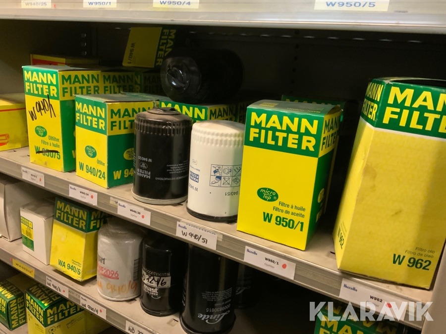 Oljefilter Mann Filter, Flen, Klaravik