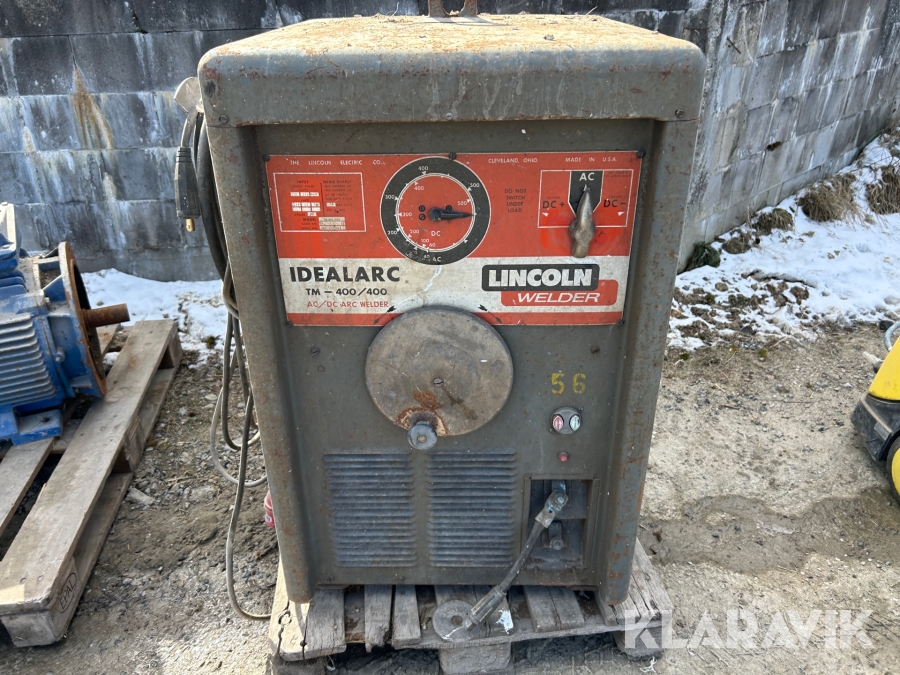 Svets Lincoln TM400/400, Örnsköldsvik, Klaravik auktioner