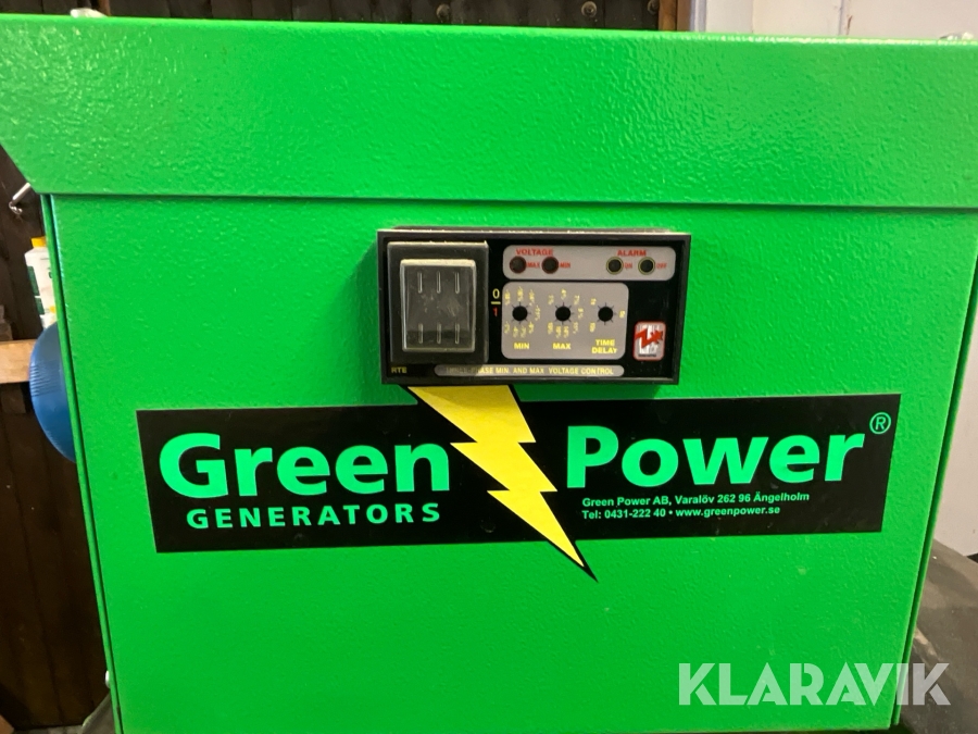 Elverk Green Power GP PRO 18M, Huddinge, Klaravik auktioner