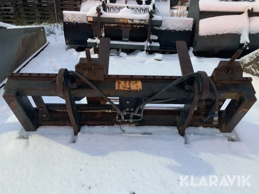 Gaffelställ med gafflar med Stora BM-fästet