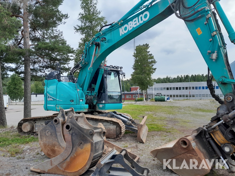 Bandgrävare Kobelco SK230 SRLC, Falun, Klaravik auktioner