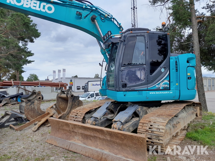 Bandgrävare Kobelco SK230 SRLC, Falun, Klaravik auktioner