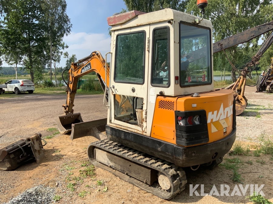 Grävmaskin Hanix N260-Z, Strängnäs, Klaravik auktioner