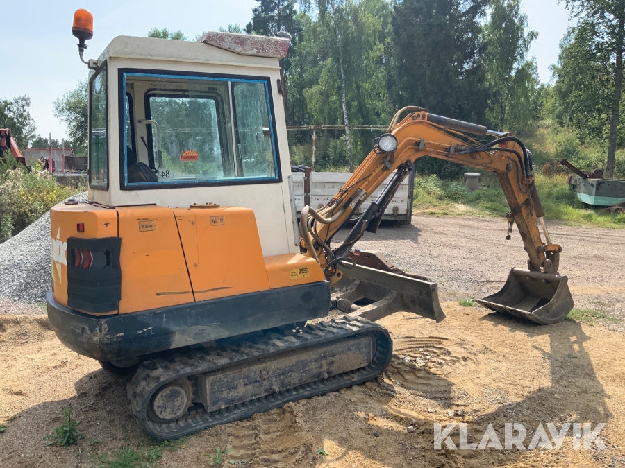 Grävmaskin Hanix N260-Z, Strängnäs, Klaravik auktioner