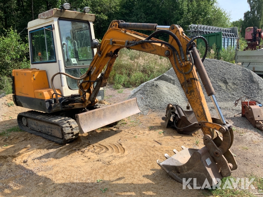 Grävmaskin Hanix N260-Z, Strängnäs, Klaravik auktioner