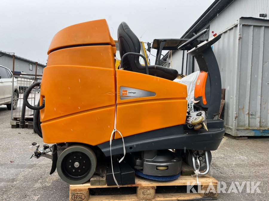 Skurmaskin Taski Swingo 4000, Österåker, Klaravik auktioner