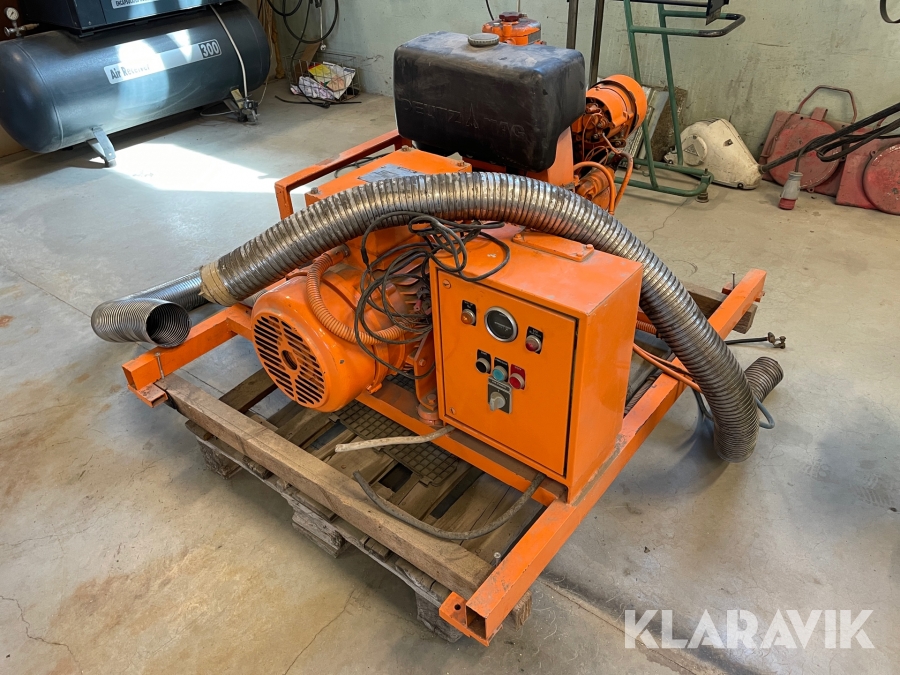 Dieseldrivet elverk 3 fas Deutz Mag Sa F1L210D