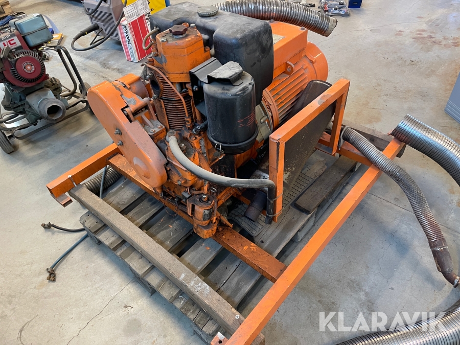 Dieseldrivet elverk 3 fas Deutz Mag Sa F1L210D