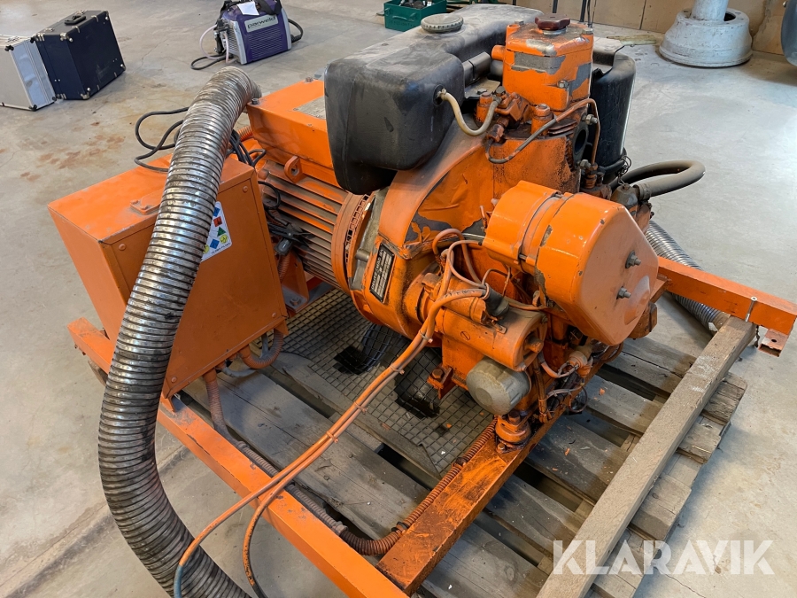 Dieseldrivet elverk 3 fas Deutz Mag Sa F1L210D