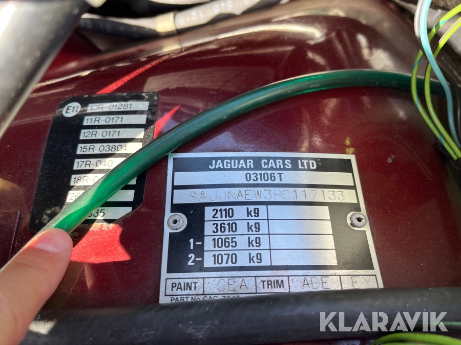 Veteranbil Jaguar XJ-S V12, Kungsbacka, Klaravik auktioner