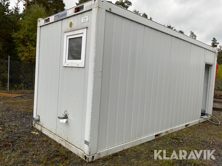 Containermodul CTX Containex 4 Dusch, Jönköping, Klaravik au