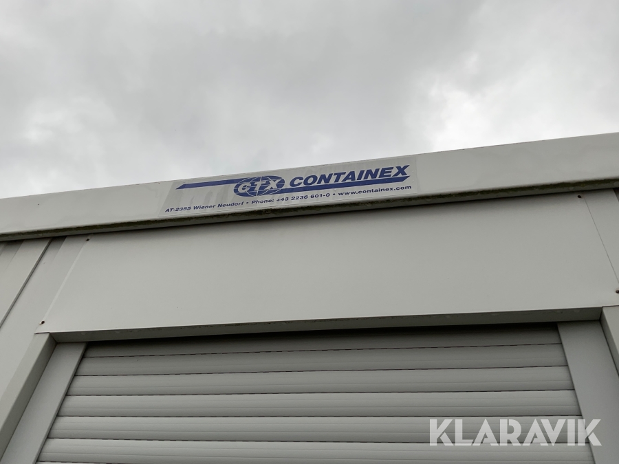 Containermodul CTX Containex 4 Dusch, Jönköping, Klaravik au