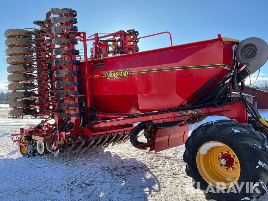 Såmaskin Väderstad Rapid A 800C, Nyköping, Klaravik auktione