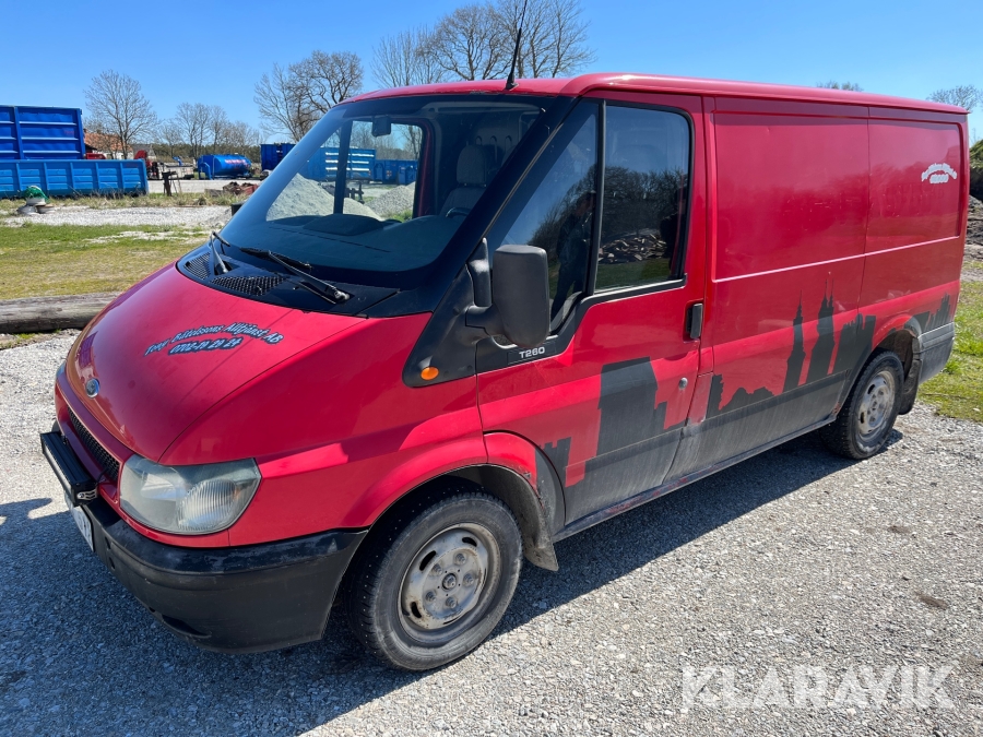 Skåpbil Ford Transit 260S, Gotland, Klaravik auktioner