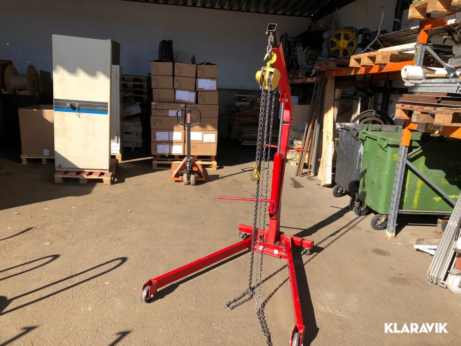 Motorlyft 1ton Med lyftblock