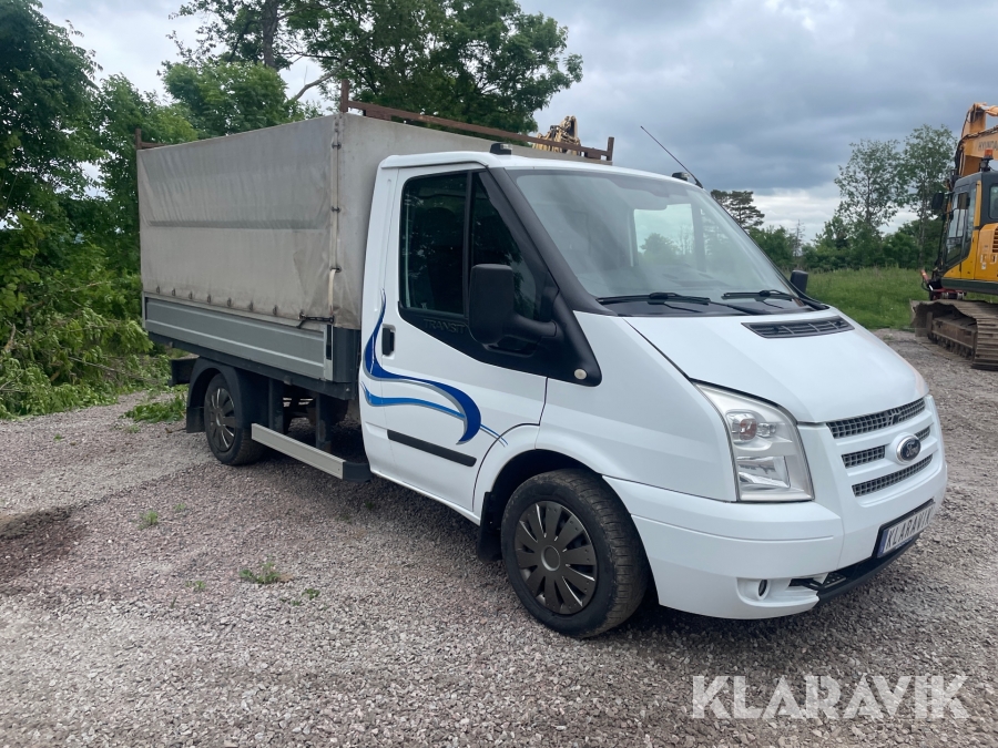 Flakbil Ford Transit FME6, Skövde, Klaravik auktioner
