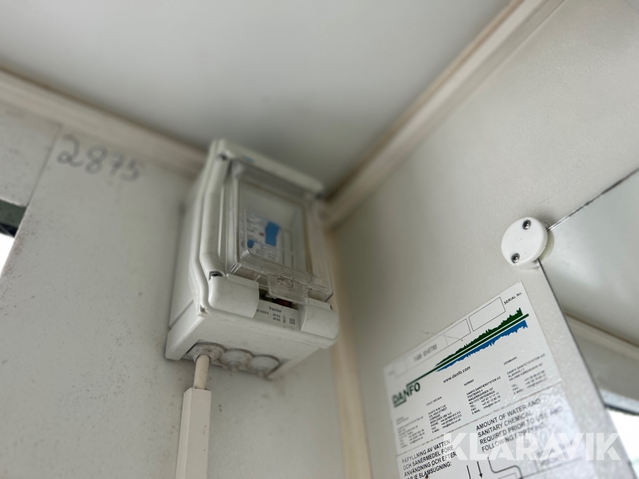 Slamtoalet Danfo T-500, Halmstad, Klaravik auktioner