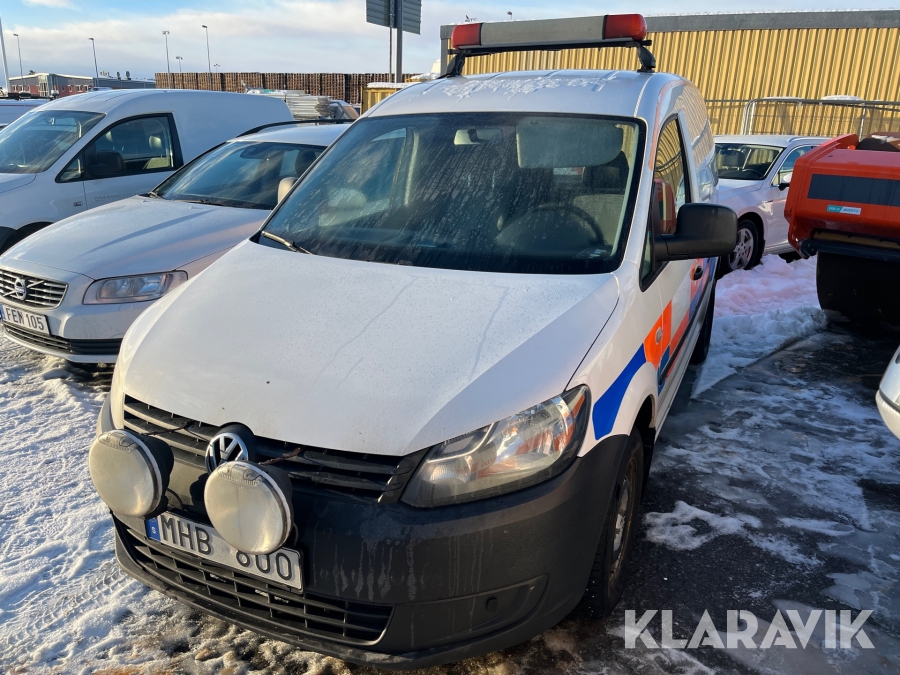 Skåpbil Volkswagen Caddy, Örebro, Klaravik auktioner