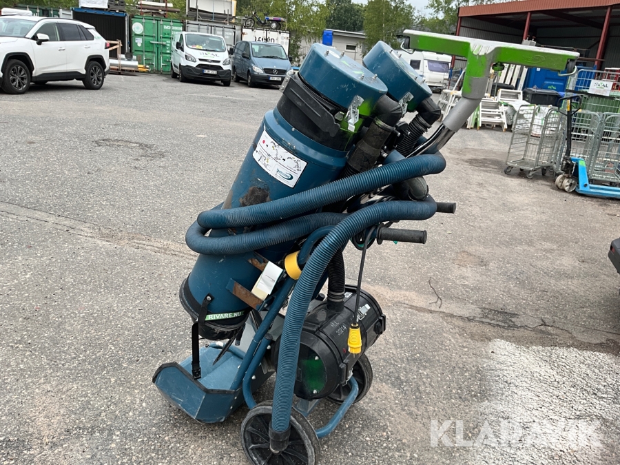 Stoftavskiljare Dustcontrol DC 3800 Twin, Stockholm, Klarav