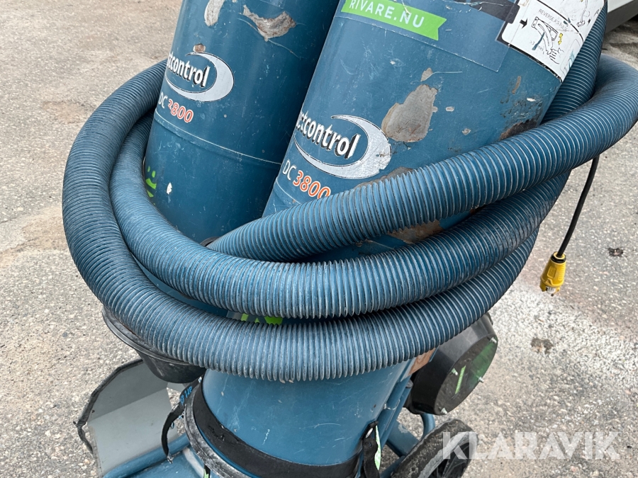 Stoftavskiljare Dustcontrol DC 3800 Twin, Stockholm, Klarav