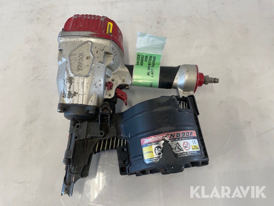 Spikpistol Max CN890F, Svalöv, Klaravik auktioner