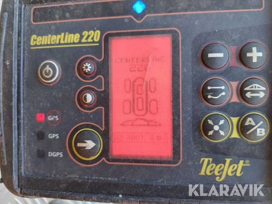 Spårhund TeeJet Centerline 220, Falköping, Klaravik auktio