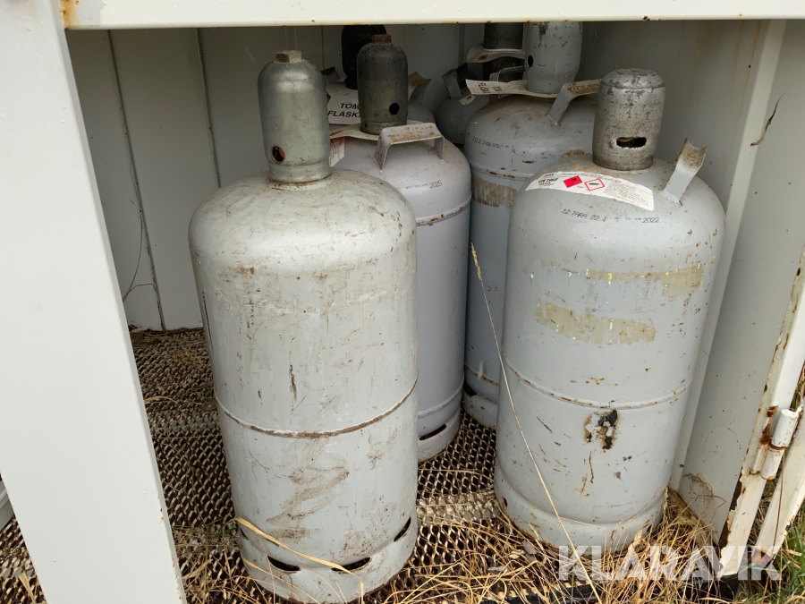 Klaravik Auktioner | Gasoltuber P19 6 stycken 19 kilos