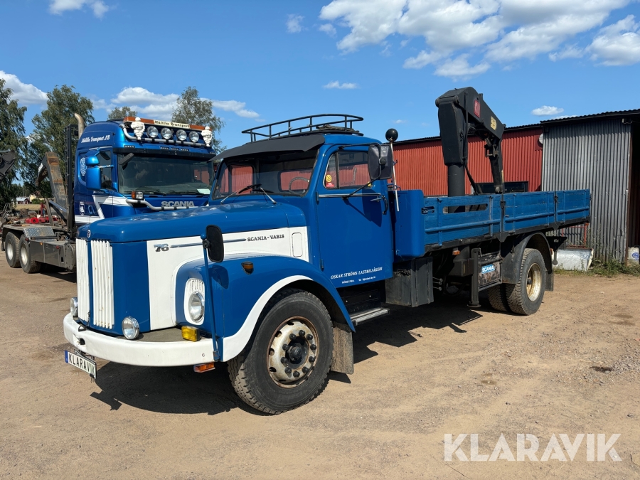 Veteranlastbil Scania Vabis L7650-160, Hultsfred, Klaravik a