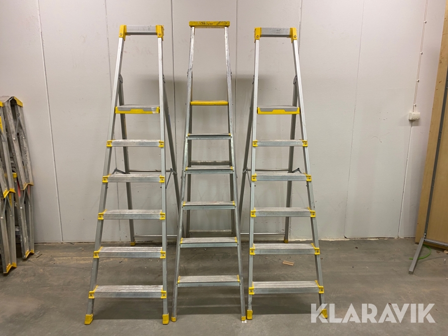 Aluminiumstegar Wibe WTS 55P-6S, Örebro, Klaravik auktioner