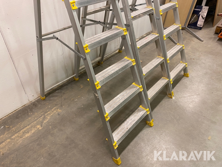 Aluminiumstegar Wibe WTS 55P-6S, Örebro, Klaravik auktioner