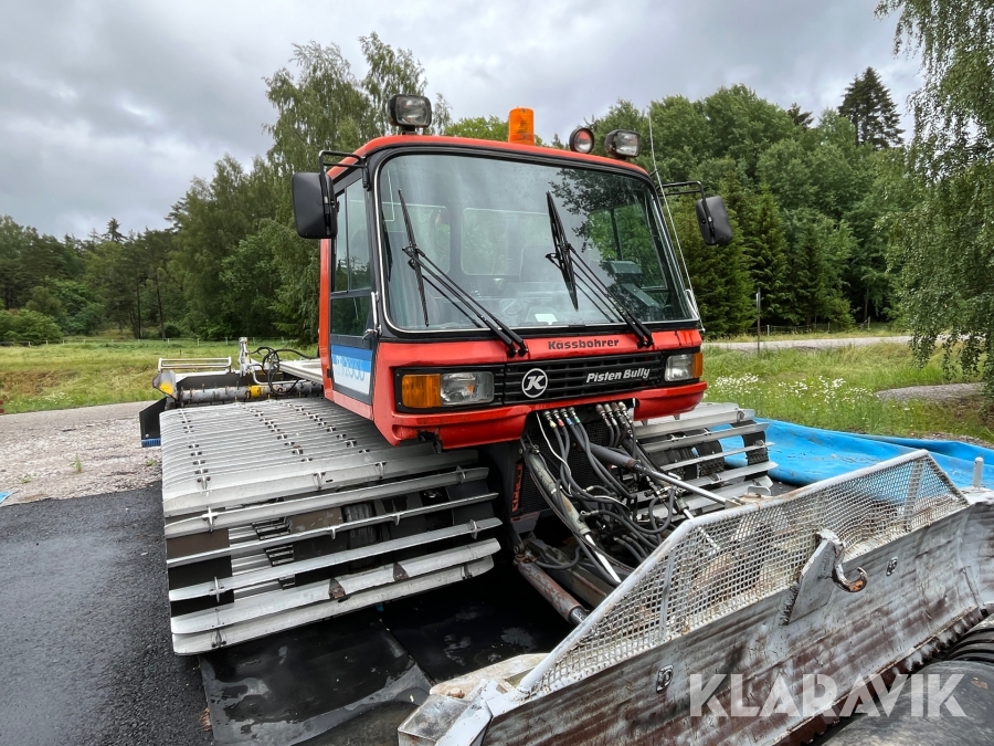 Pistmaskin Kässbohrer PistenBully PB 200D, Norrtälje, Klarav
