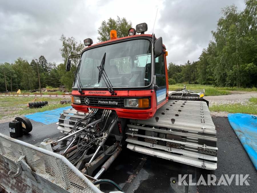 Pistmaskin Kässbohrer PistenBully PB 200D, Norrtälje, Klarav