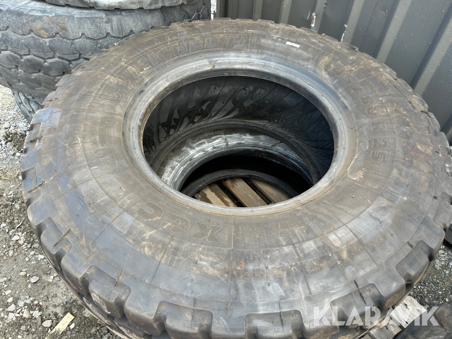Entreprenaddäck Michelin 445/80R25 XGC, Göteborg, Klaravik a