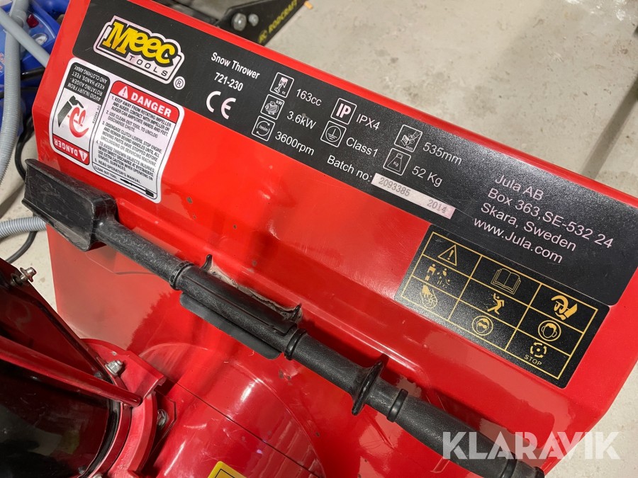 Klaravik Auktioner | Snöslunga Meec