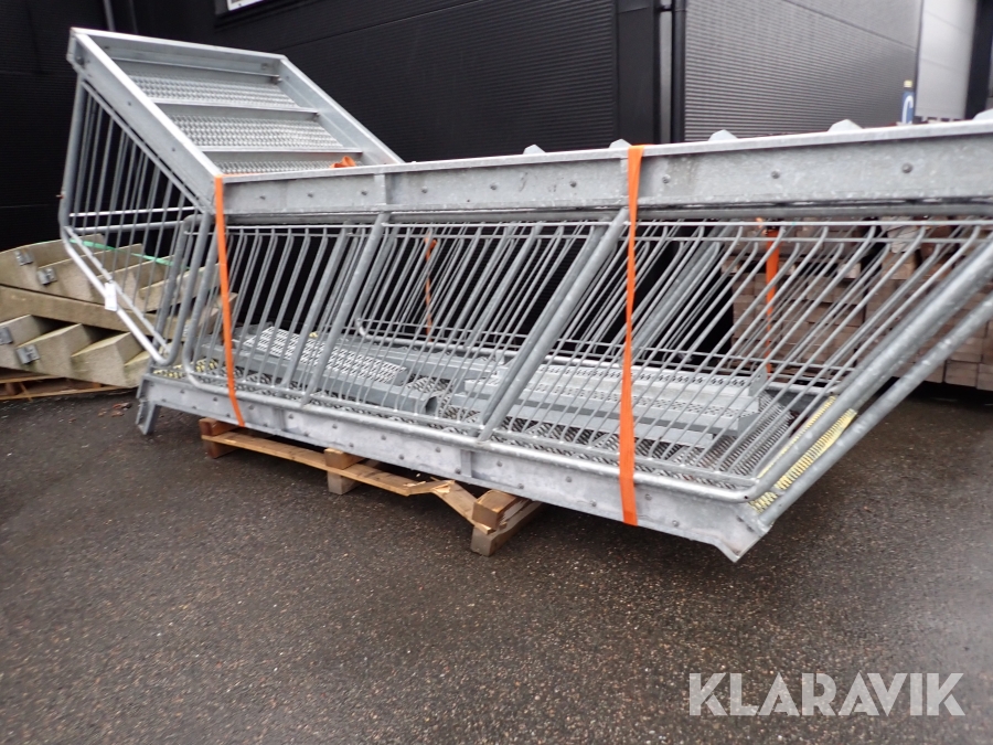Trappa i två delar Eurosvets varmgalvad, Jönköping, Klaravik