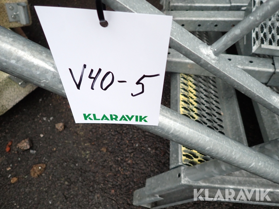 Trappa i två delar Eurosvets varmgalvad, Jönköping, Klaravik