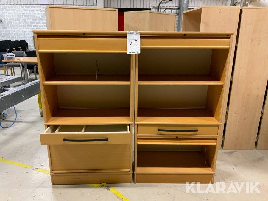 Hyllor med hurts, Torsås, Klaravik auktioner