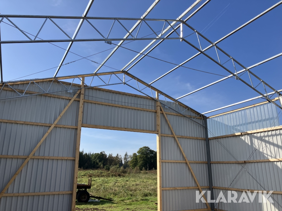 Maskinhall 8x16x4m, Kristianstad, Klaravik auktioner